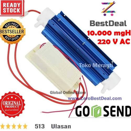Jual 220V 10G Ozone Generator Tube Water Tabung Air Purifier Water 10000mg - 10G Biru Var ...