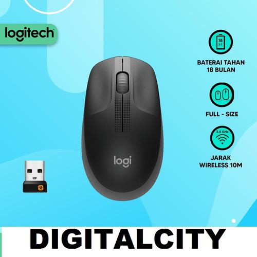 Jual Logitech Wireless Mouse M190 Original Garansi Resmi - Jakarta ...