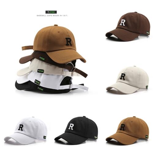 Jual Topi Baseball Logo Huruf R Lembut Katun unisex - Beige - Jakarta ...