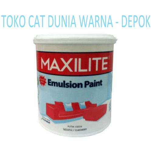 Jual Maxilite Emulsion Paint Ready Mix Putih 1501 & berbagai warna 4.5 ...