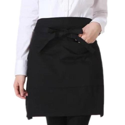 Jual Apron / Apron mini celemek waiters celemek setengah badan - Hitam ...