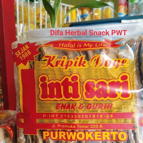 Jual Kripik Dage Inti Sari Keripik Khas Purwokerto - Kab. Banyumas ...