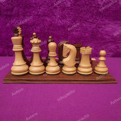 Jual Trinity Chess Catur Kayu Deluxe Zagreb 20 44 Inch King 2kg Weight Kab Tangerang