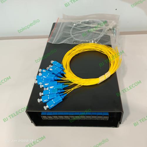 Jual ODF 12 core SC / Otb wall 12 core SC / roset FO 12 core SC lengkap ...