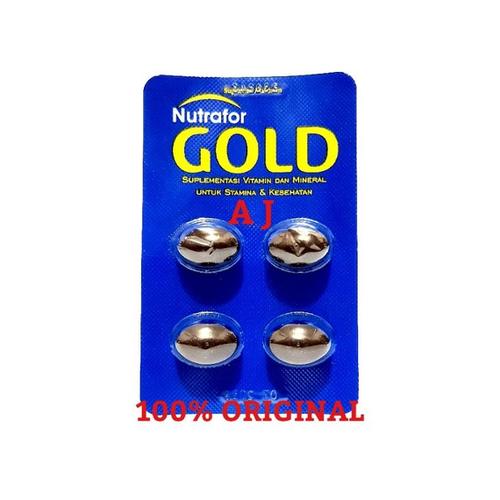 Jual Nutrafor GOLD / Multivitamin untuk Stamina dan Kesehatan ...