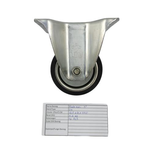 Jual Roda Mati Roda Trolley Roda karet 3 Inch - 5 Inch ...