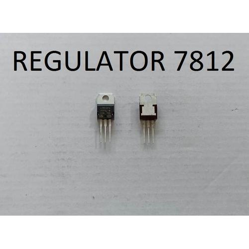 Jual STMicroelectronics Linear Voltage Regulator L7812CV 7812 LM7812 TO-220 - Kota Surabaya ...