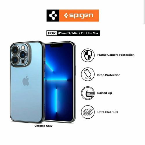 Jual Spigen Optik Crystal Soft Case iPhone 13 Pro Max Mini Original ...