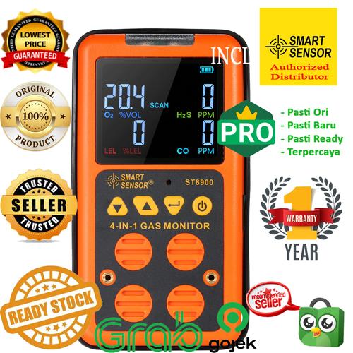 Jual PROMO Multi Gas Detector Smart Sensor ST8900 not microclip XL ...