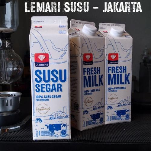 Jual Diamond fresh milk/susu fresh diamond/fresh milk diamond plain 946 ...