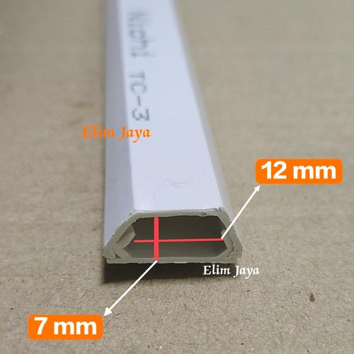 Jual Pipa TC / Protector kabel warna putih panjang 1 meter pilihan ...