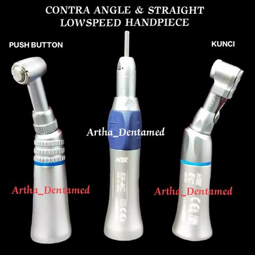 Jual CONTRA ANGLE & STRIGHT HANDPIECE LOWSPEED NSK MICROMOTOR - Stright ...