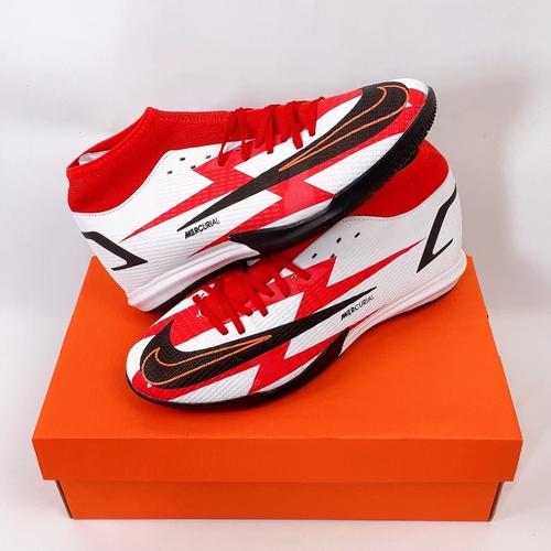 Jual SEPATU FUTSAL NIKE MERCURIAL SUPERFLY 8 ACADEMY CR7 SPARK RED IC ...