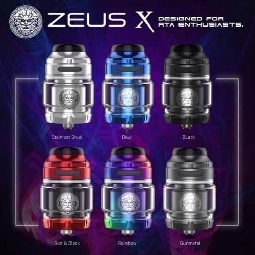 Jual RTA ZEUS X 25MM DOUBLE COIL BY GEEKVAPE - AUTHENTIC / ORIGINAL ...
