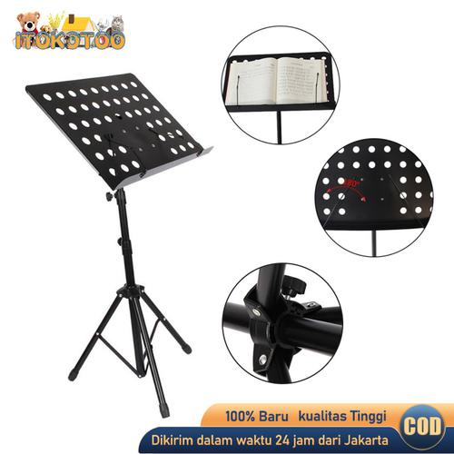 Jual Stand Partitur Stand Book Musik Stand Holder Buku Untuk Buku Musik ...