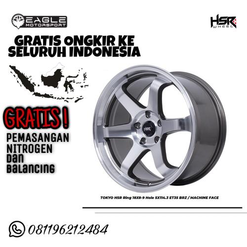 Jual Velg Mobil Resing HSR WHEEL Ring 18 - Cocok Buat Mobil Innova ...