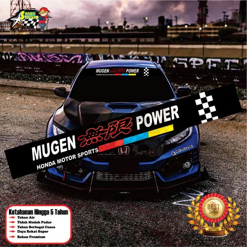 Jual Stiker Mobil - Stiker Kaca Mobil - Decal Stiker - Mugen V2 ...