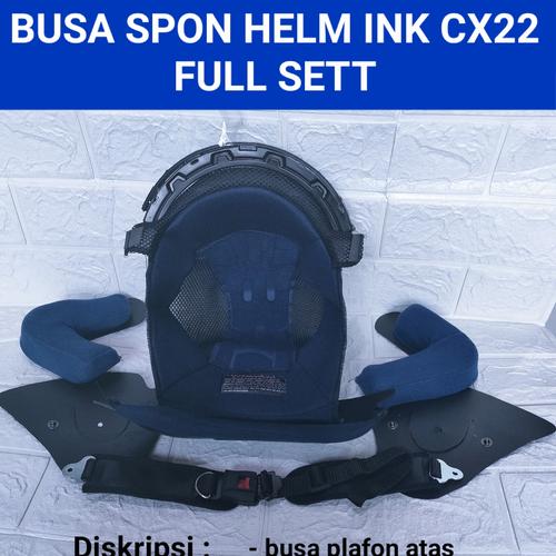 Jual BUSA/SPON HELM FULL SEET INK CX22,CX25 KUALITAS SEPERTI ORIGINAL ...