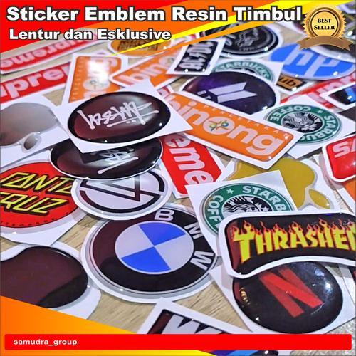 Jual Custom Emblem Resin Timbul dan Lentur variasi motor dan mobil ...