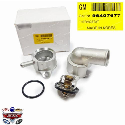 Jual Housing Thermostat Chevrolet Kalos Lova Estate Model Besi Genuin ...