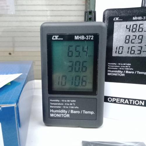 Jual Humidity Barometer Temperature Monitor Lutron MHB-372 - Kota ...