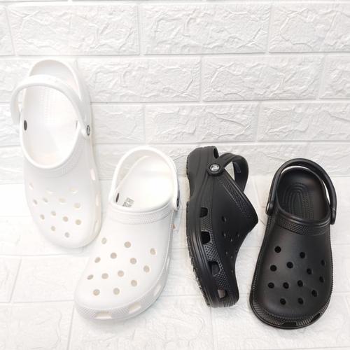 Jual Crocs Classic Clog Sandal Unisex Sepatu Sandal Crocs - Hitam, M8 ...