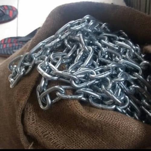 Jual rantai besi karungan tersedia uk 6 mm.8mm.10mm.12mm galvanis @48kg ...