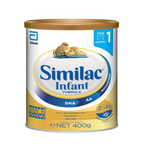 Jual Abbott Similac 1 Stage Step 1 Infant Milk Formula 400g Singapore ...