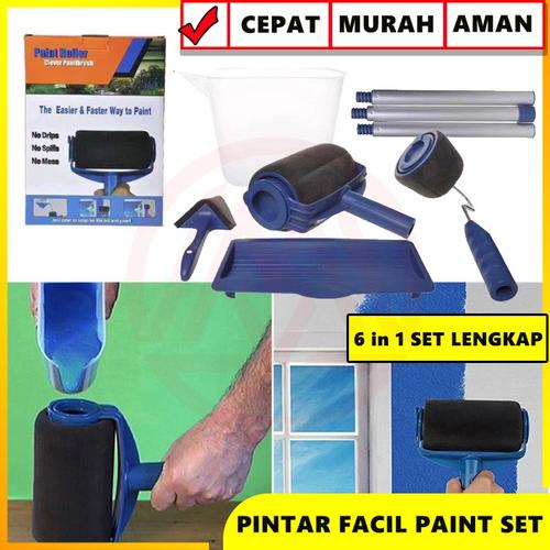 Jual Pintar Facil alat Roll paint nge cat dinding rumah kantor toko ...