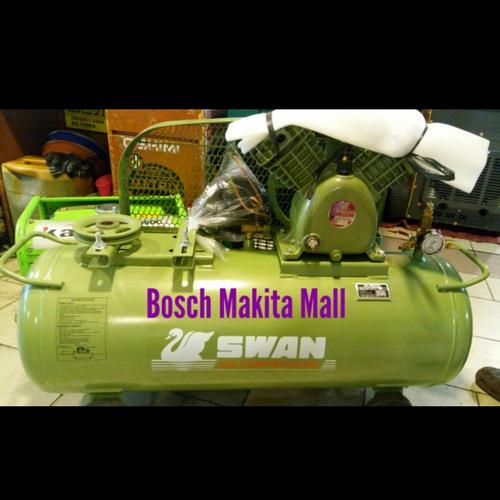 Jual Pompa Angin Swan 2 PK Dinamo Hitachi 2 HP 1 Phase Kompresor 2 HP ...