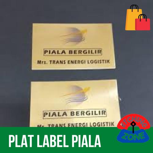 Jual Plat Label Piala | Plat Label Trophy | Plat Label Kuningan - Murah ...