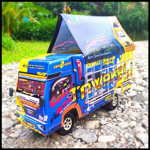 Jual Miniatur Truk Oleng Lampu Terpal Roda Dari Kayu Murah - Tawakal ...