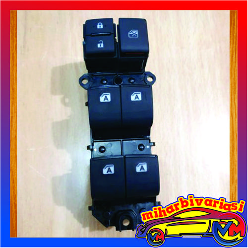 Jual Saklar Induk Power Window Toyota Innova Reborn, Fortuner VRZ 2016 ...