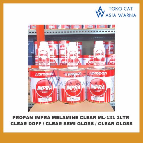Jual PROPAN IMPRA MELAMINE LACK CLEAR 2K ML 131 1 LITER - CLEAR GLOSS ...