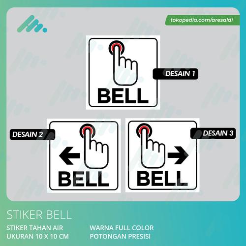 Jual Sign Label Sticker Rambu BELL Rumah Anti Air - DESAIN 1 - Kota ...