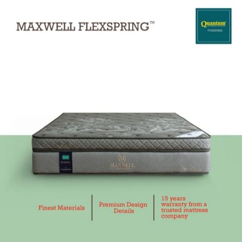 Promo Quantum Springbed Maxwell Flexspring Hitam- Hanya Kasur - 160x200 Cicil 0% 3x - Kota Batam ...