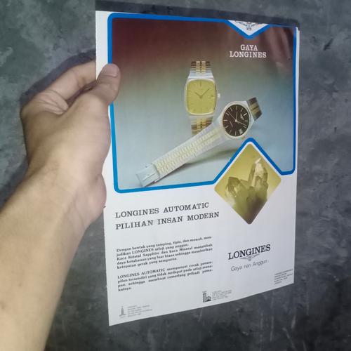 Jual Iklan Jadul Jam Longines Automatic - Kota Bandung - Kawan ...