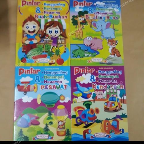 Jual BUKU ANAK MEWARNAI DAN GUNTING TEMPEL. MAP PLUS - Kota Bandung ...
