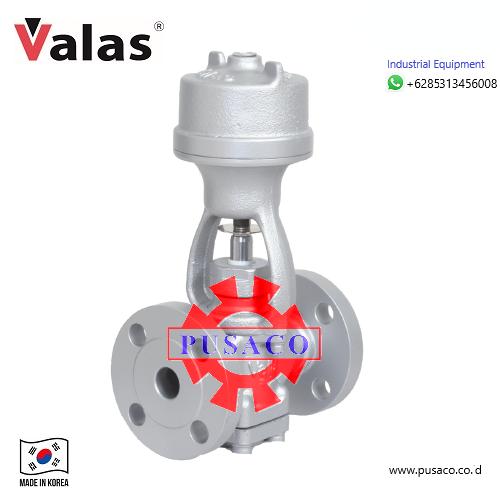 Jual Valas Piston Valve 3 Way FR (Flange, JIS 20K) 1½" (40A) - Jakarta ...