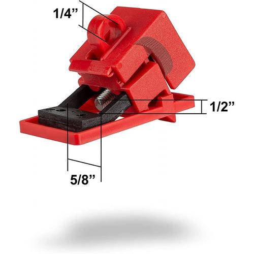 Promo Universal Clamp On Safety Plastic Lockout Devices MCCB Circuit ...