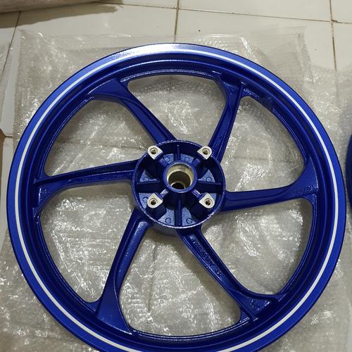 Jual SPORT RIM RIMS VELG RACING 125Z 125ZR ORIGINAL YAMAHA - Biru ...