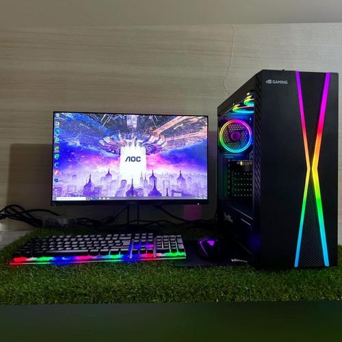Jual PC RAKITAN GAMING FULL SET I5 10400F GTX 1050TI/16/1TB/240 MON 24 ...