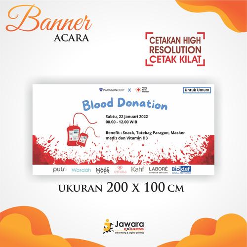 Jual CETAK CUSTOM BANNER ACARA UKURAN 200 X 100 FREE DESIGN HIGH ...