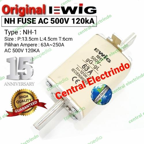 Jual NH FUSE/NT FUSE EWIG NH 1. - 250A - Kota Tangerang - central ...