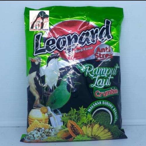 Jual Pakan Makanan Burung Voer Leopard Rumput Laut Crumbie kasar Anti ...