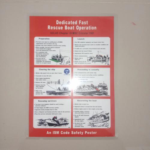Jual 331573 FAST RESCUE BOAT OPERATION (POSTER) 480x330MM - Kota Depok ...