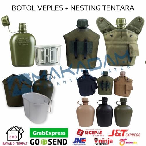 Jual botol minum veples nesting tni tentara survival - Jakarta Barat ...