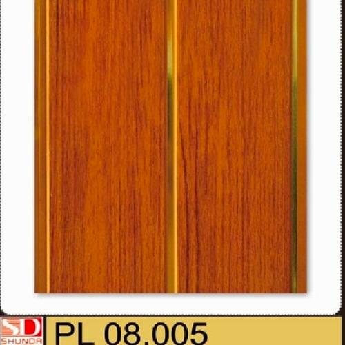 Jual Shunda Plafon PVC Motif Kayu Drain PL 08005 Perpack 10 lembar ...