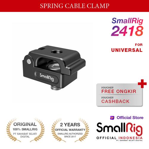 Promo SmallRig Lightweight Universal Spring Cable Clamp 2 pcs MD 2418 ...