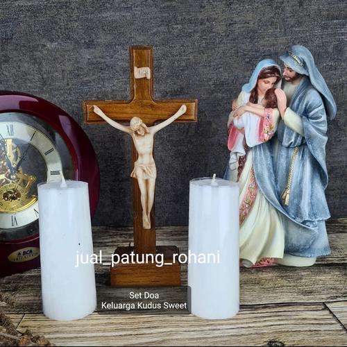 Jual Set Patung Perlengkapan Misa Doa Keluarga Kudus Sweet - Kota ...